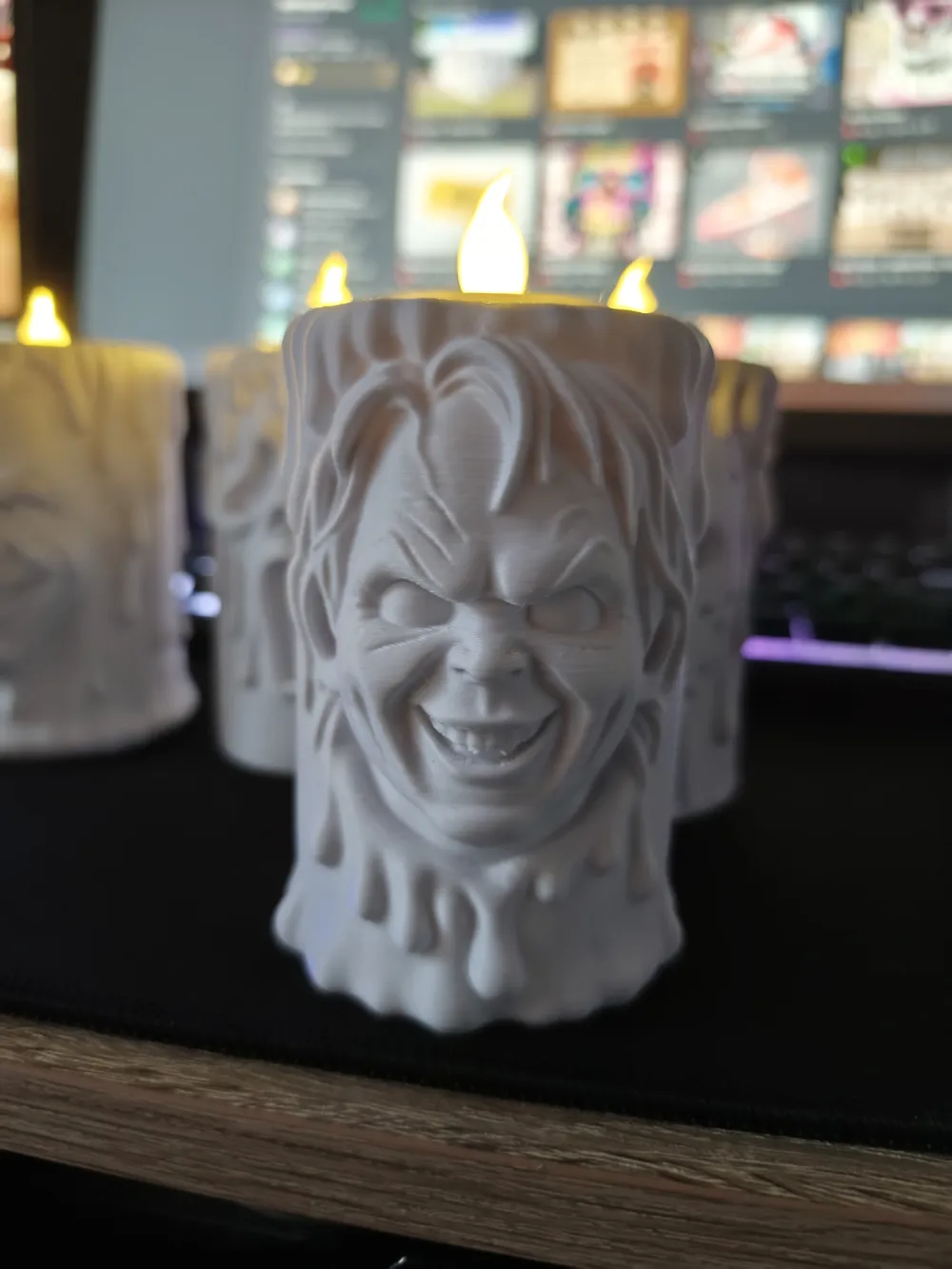 Horror Candle Set by 3DPrintsForYou MakerWorld: Download Free 3D Models