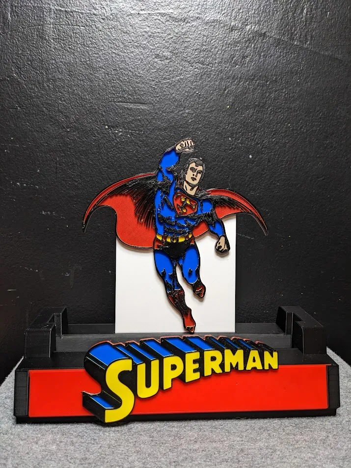 Superman Comic Book Stand - Graded Comics by standitupstore - MakerWorld