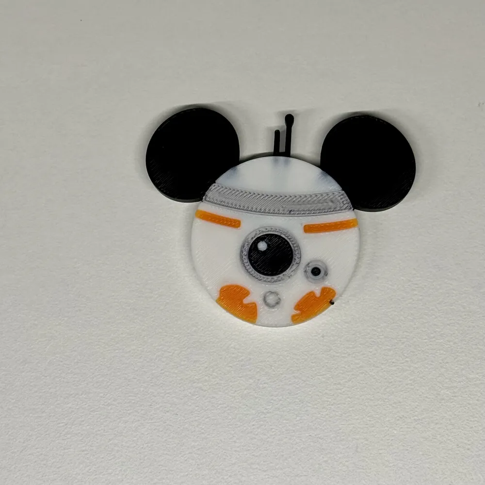 Star Wars Mickey Head Magnets - Free 3D Print Model - MakerWorld