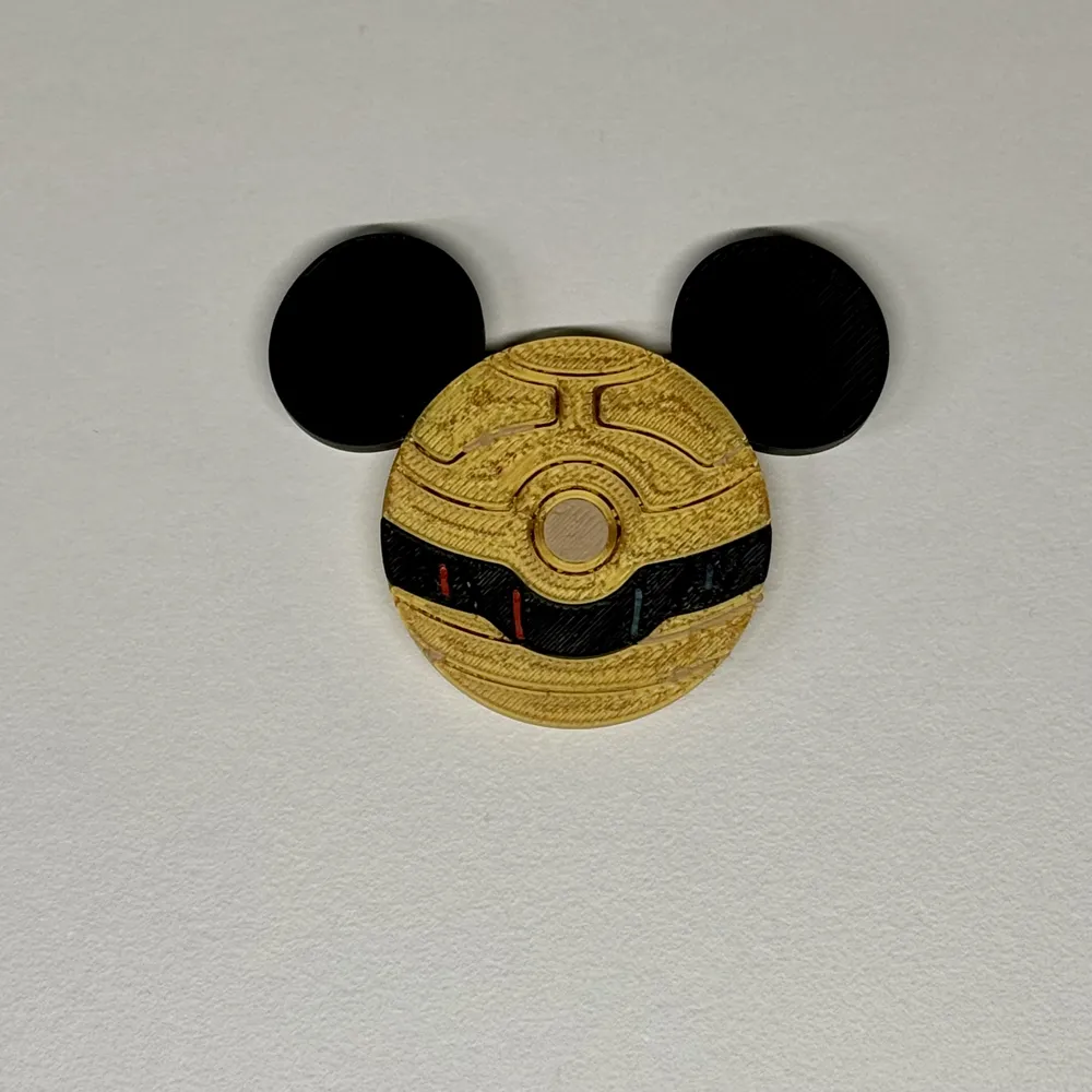 Star Wars Mickey Head Magnets - Free 3D Print Model - MakerWorld