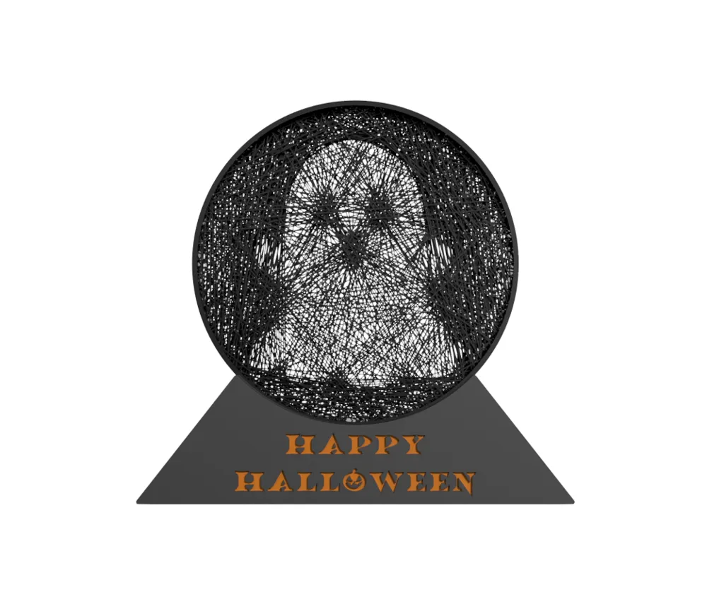 HALLOWEEN STRING-ART / 3 DIFFERENT DESIGNS by Sektor 7 Studios - MakerWorld
