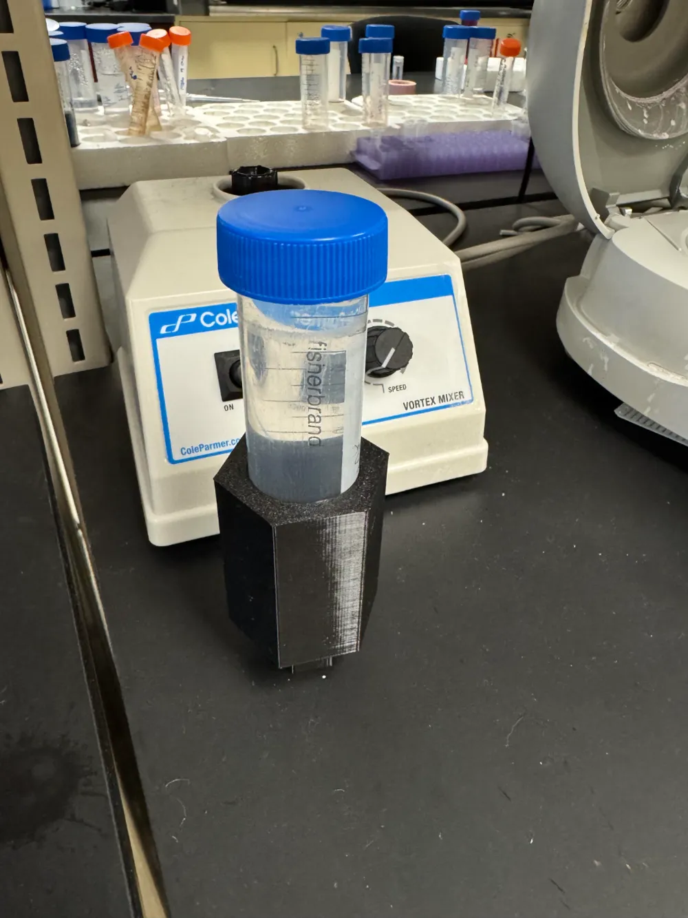 50 ml Falcon Holder for Vortex Mixer by Natasha12190 - MakerWorld