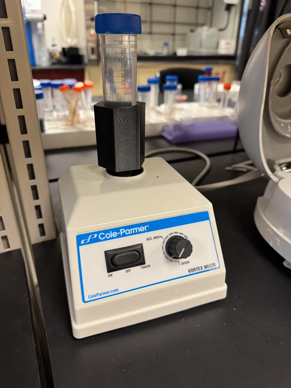 50 ml Falcon Holder for Vortex Mixer by Natasha12190 - MakerWorld