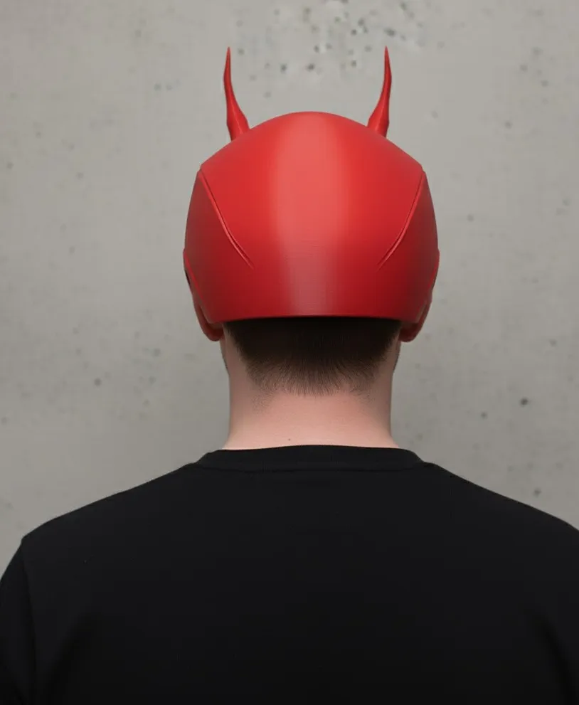 Daredevil Marvel Rivals Helmet - Free 3D Print Model - MakerWorld