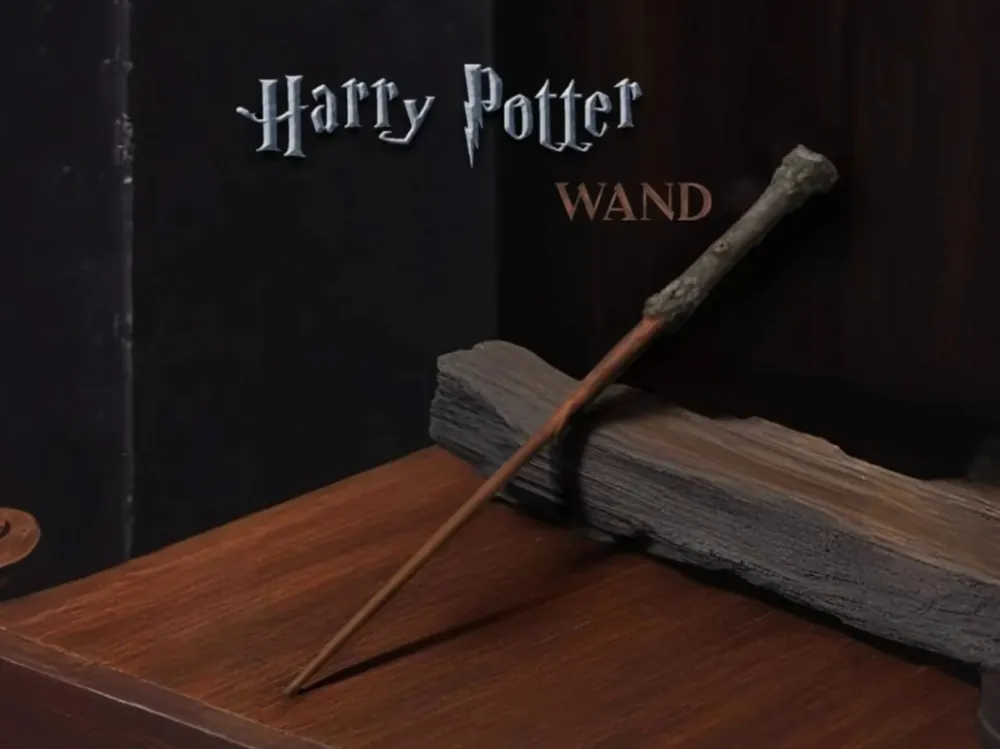 Harry Potter Wand - Free 3D Print Model - MakerWorld
