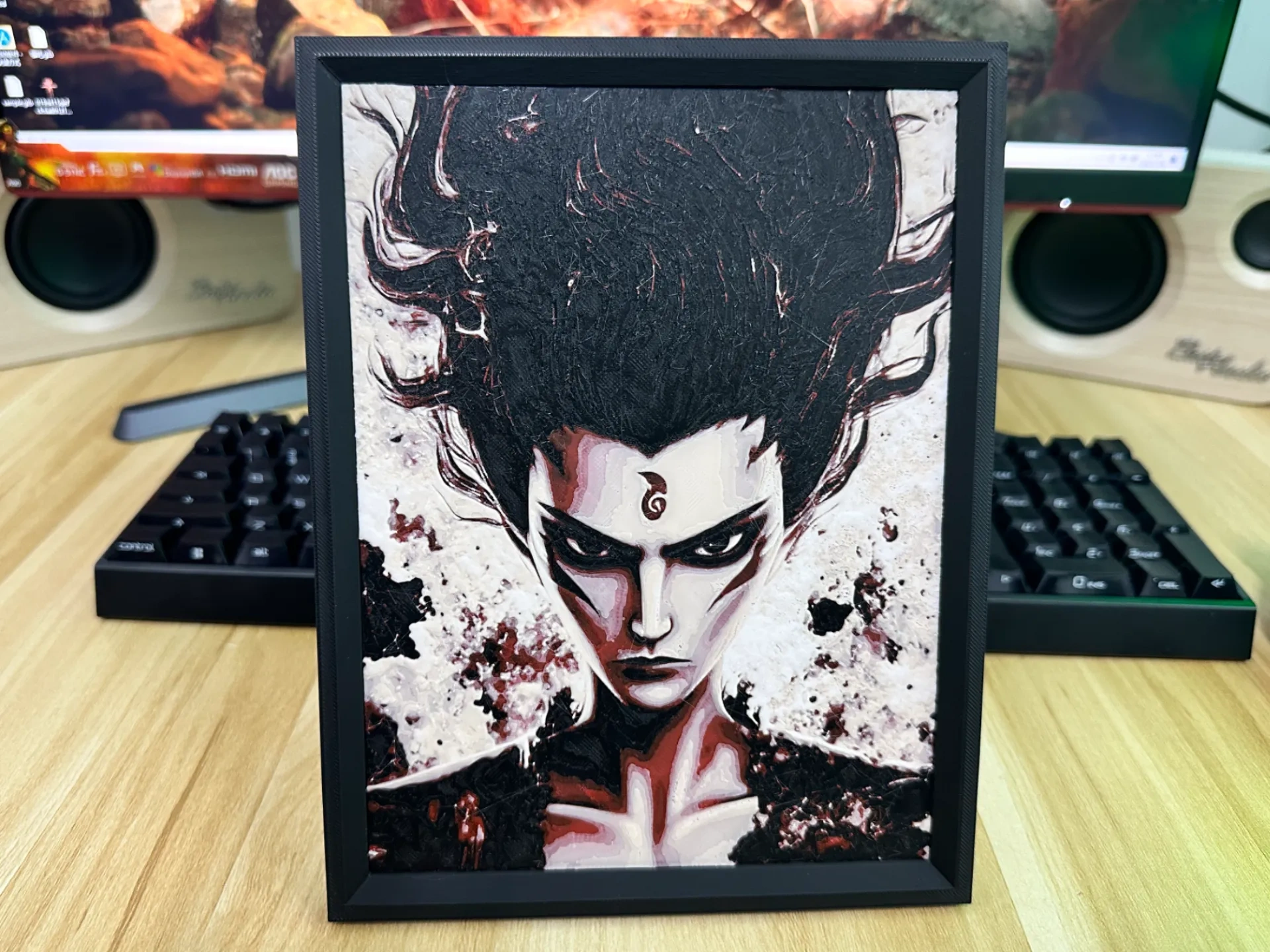 Nezha 3D Color Lithophane Photo With/Without AMS by 沐一 MakerWorld ...