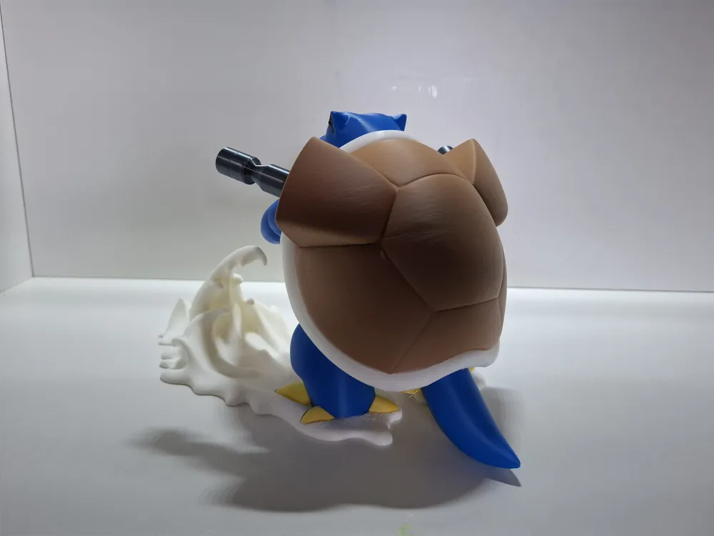 Blastoise Pokémon Controller Holder - Free 3D Print Model - MakerWorld