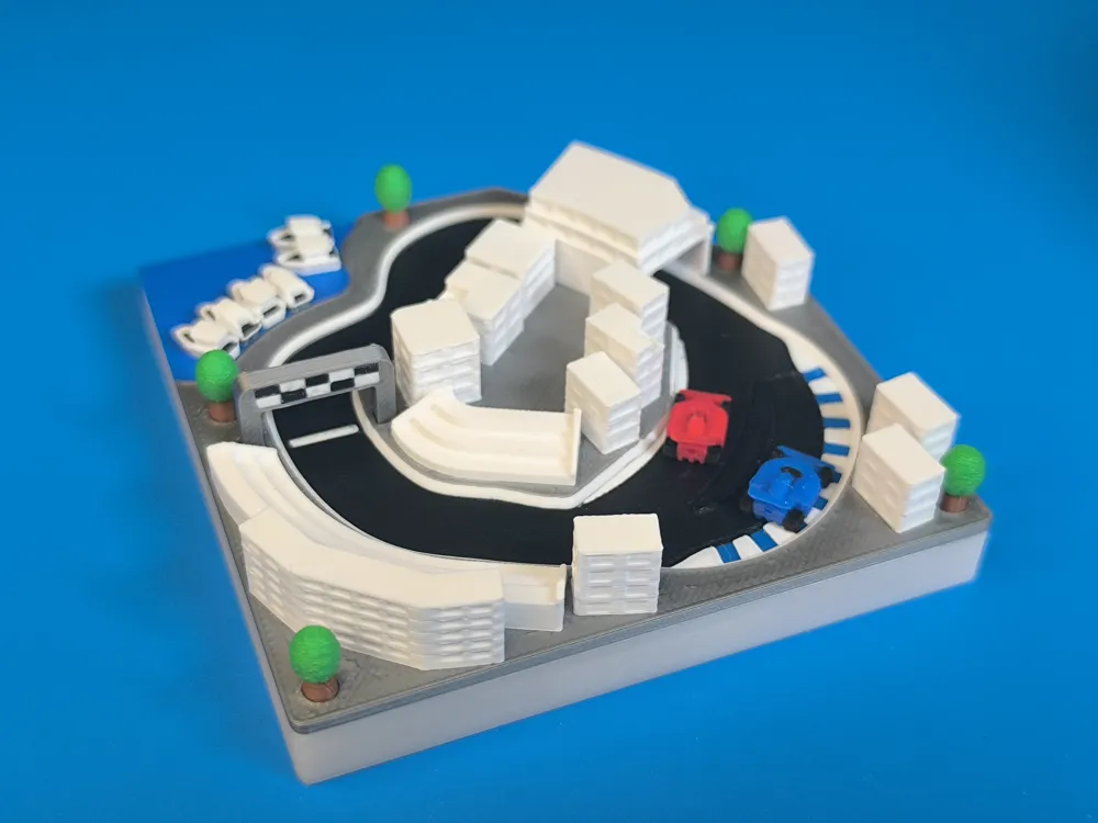 Mini Formula 1 Monaco GP - Functional Diorama by BamBam Design ...