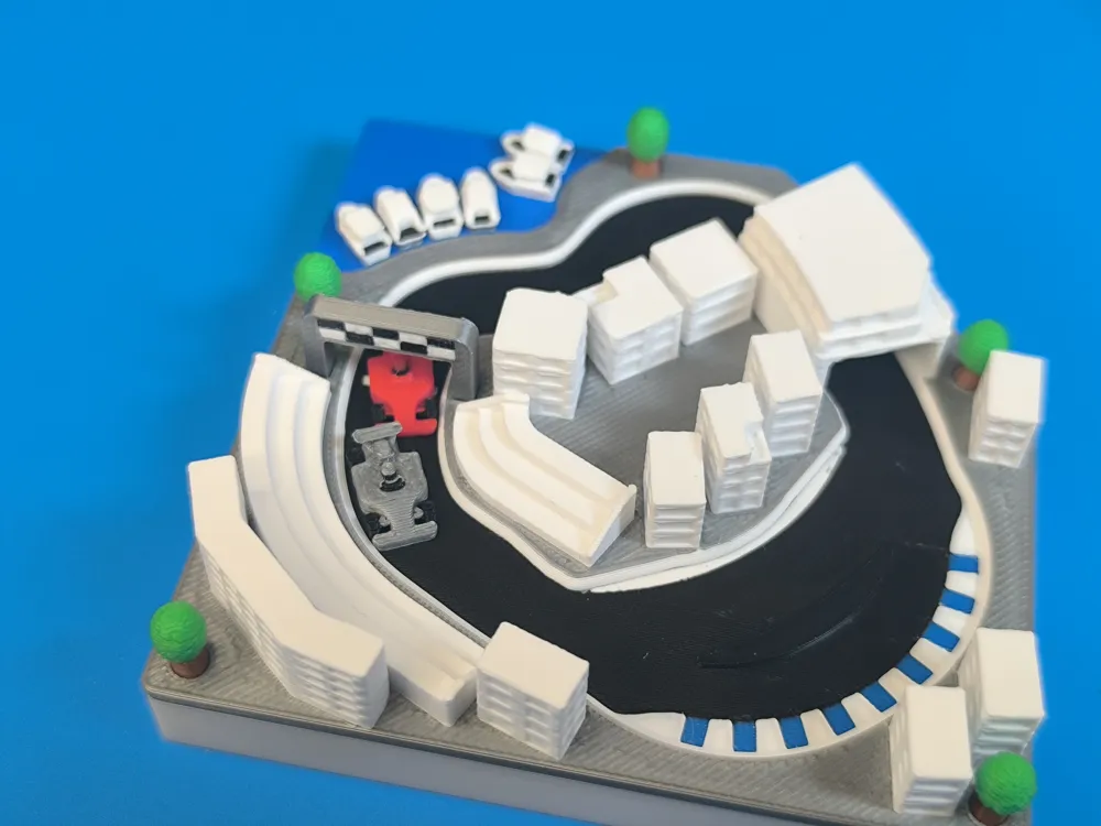 Mini Formula 1 Monaco GP - Functional Diorama by BamBam Design ...