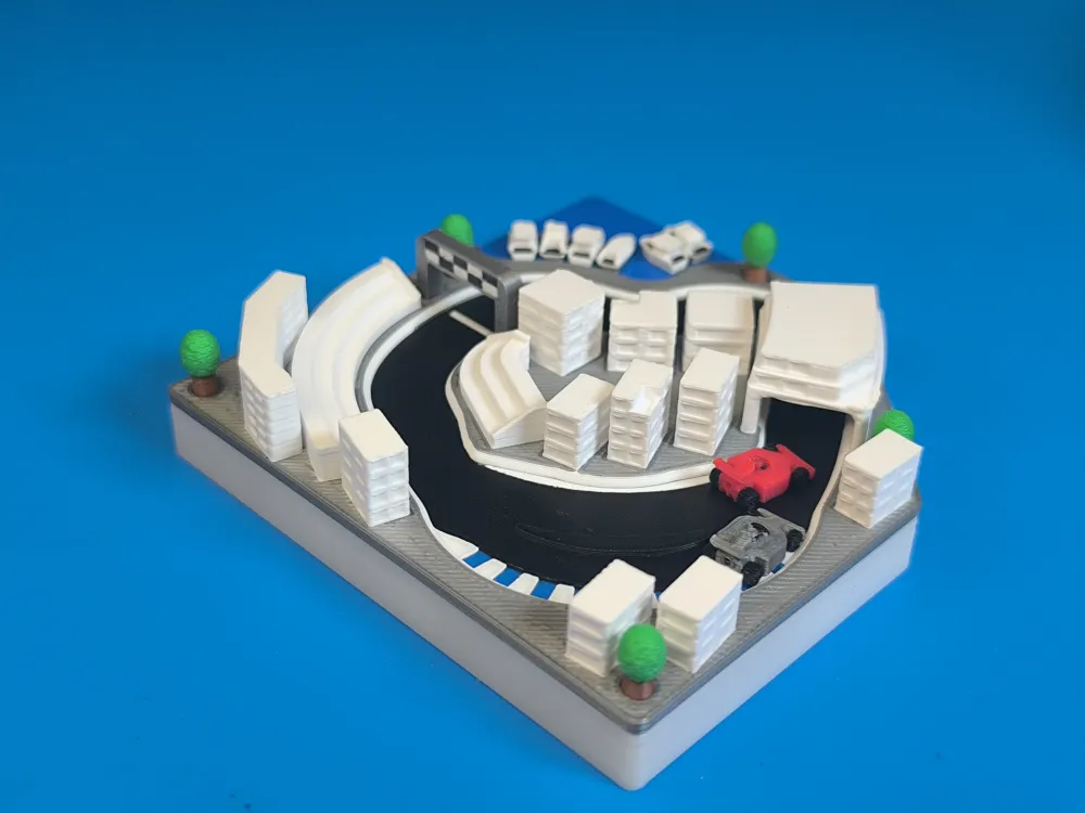 Mini Formula 1 Monaco GP - Functional Diorama by BamBam Design ...