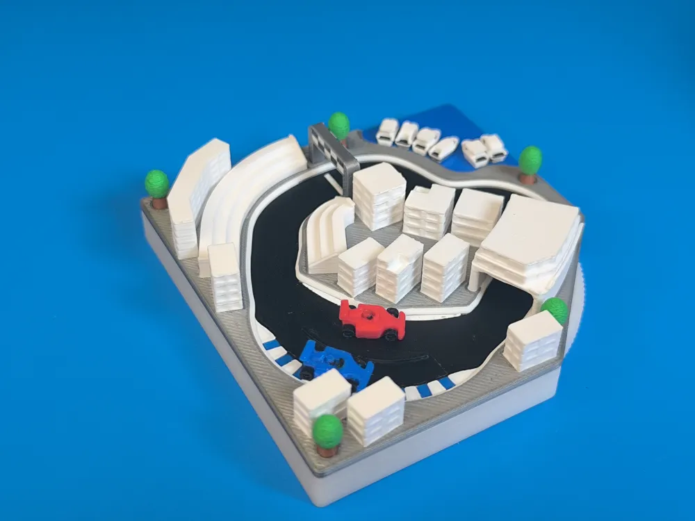 Mini Formula 1 Monaco GP - Functional Diorama by BamBam Design ...