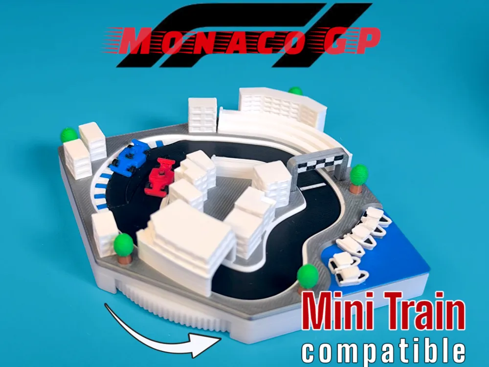 Mini Formula 1 Monaco GP - Functional Diorama by BamBam Design ...