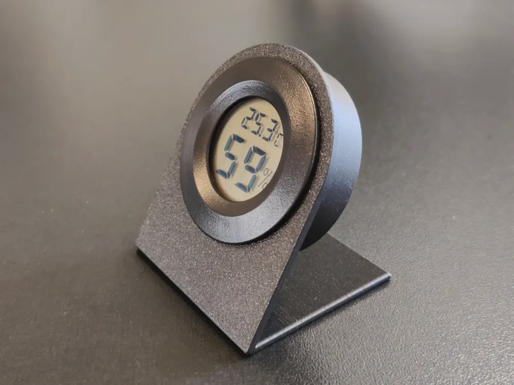 Round Hygrometer Stand Remixed by Peter_IsTheWolf MakerWorld: Download ...