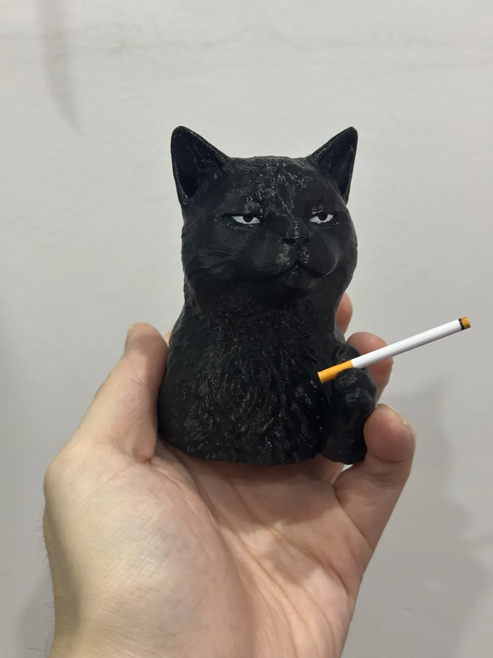 Chill Cat – Incense Holder - Free 3D Print Model - MakerWorld