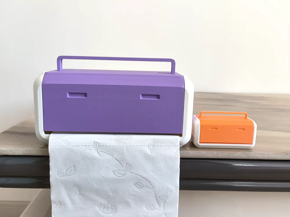 Coreless Roll Paper Tissue Box by user_1441127200 - MakerWorld