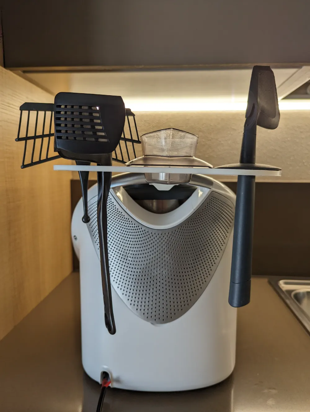 Thermomix (bimby) TM5 TM6 tool holder + lid holder Remixed by metus88 ...