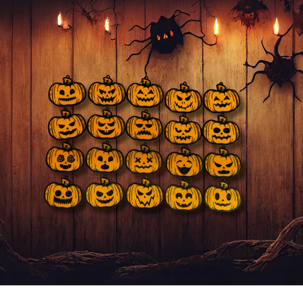 Halloween pumpkin keychains 20 types by Berry - MakerWorld