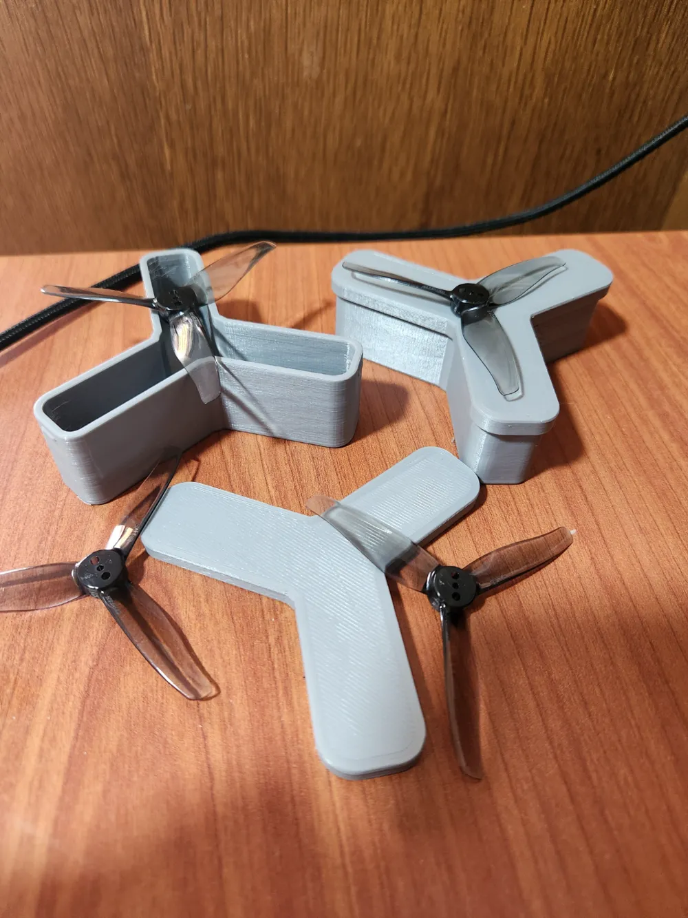 3 Inch Tri Propeller Case by SpaceSheepEngineering - MakerWorld