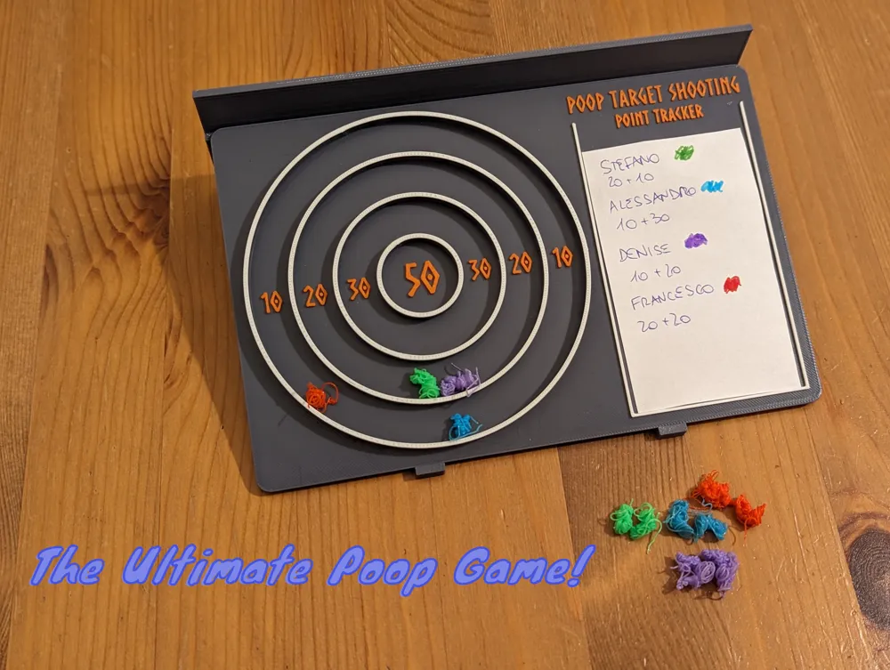 Poop Target Shooting - The Ultimate Poop Game! by suaimondi - MakerWorld