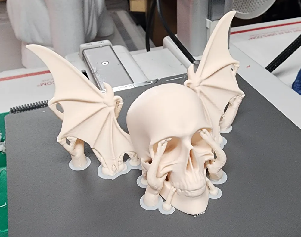Bat-Wing Skull by Triple G Workshop - MakerWorld
