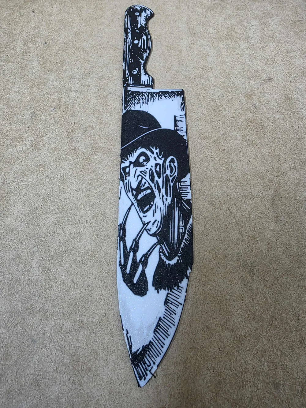 Freddy Krueger halloween knife new style - Free 3D Print Model - MakerWorld
