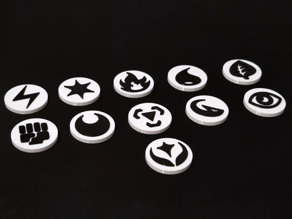 Pokemon Energy Tokens by P4trik - MakerWorld