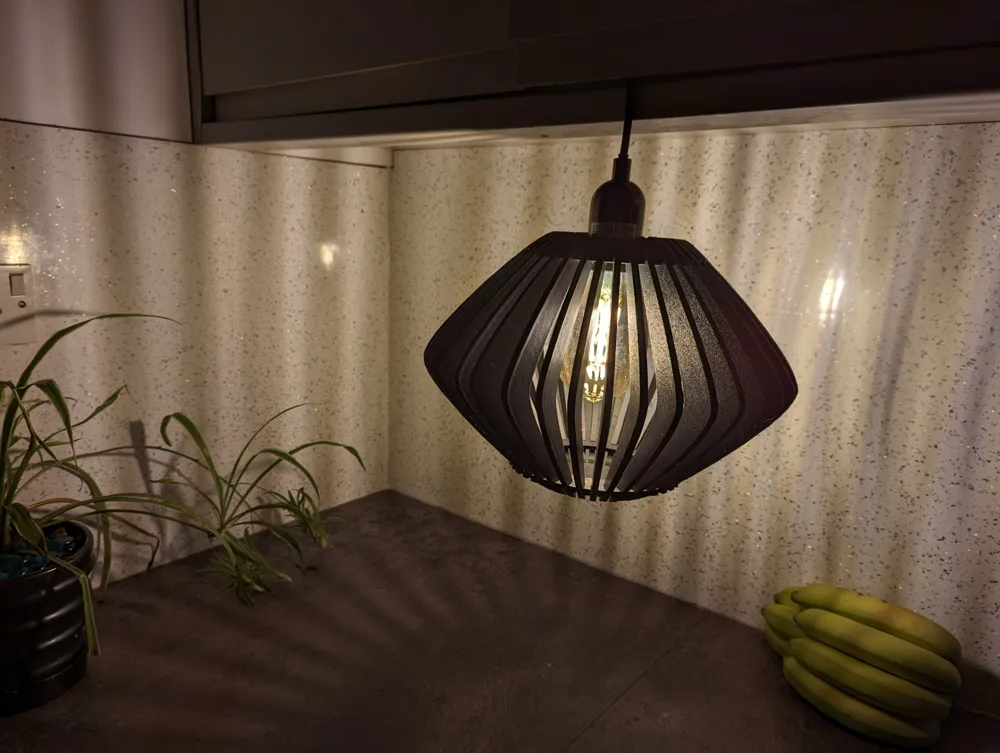 Modern Light Shade by spud2077 MakerWorld: Download Free 3D Models