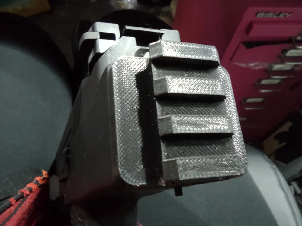 VMP-1 buffer tube plate and picatinny stock rail - Free 3D Print Model ...