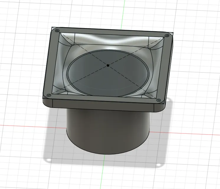 air vent with PC fan by LALOLALO M - MakerWorld