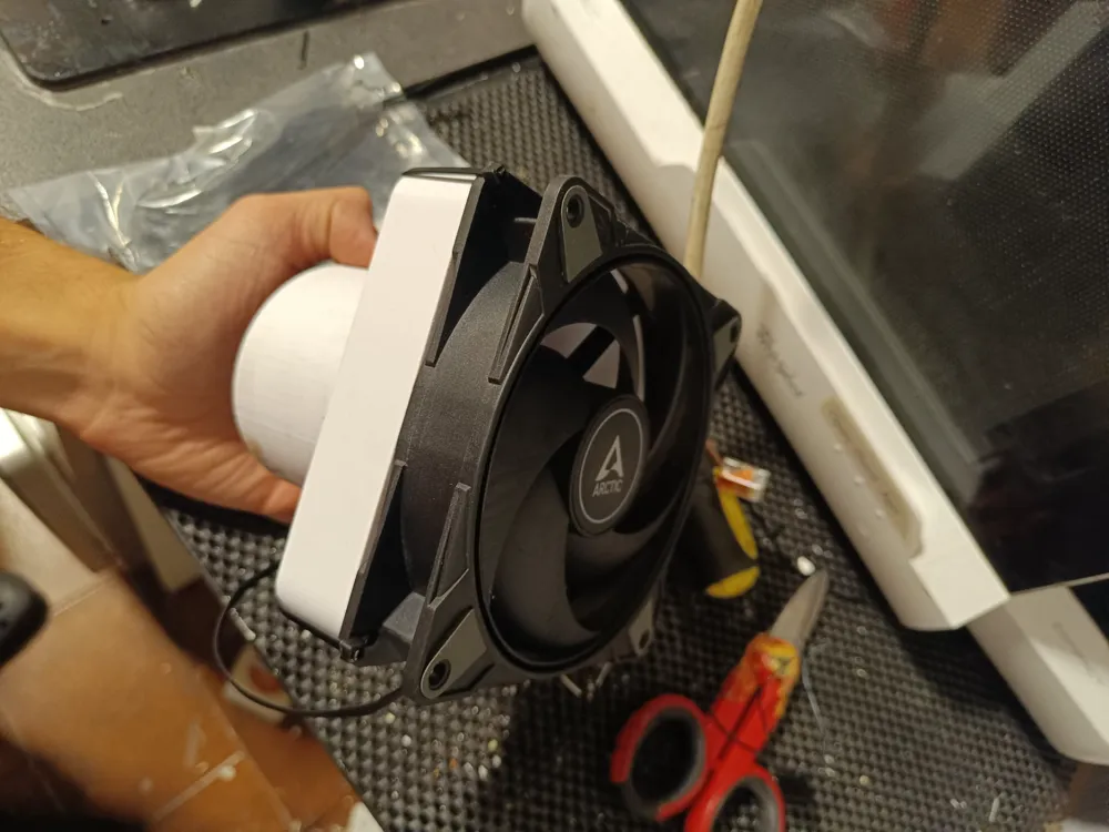 air vent with PC fan by LALOLALO M - MakerWorld