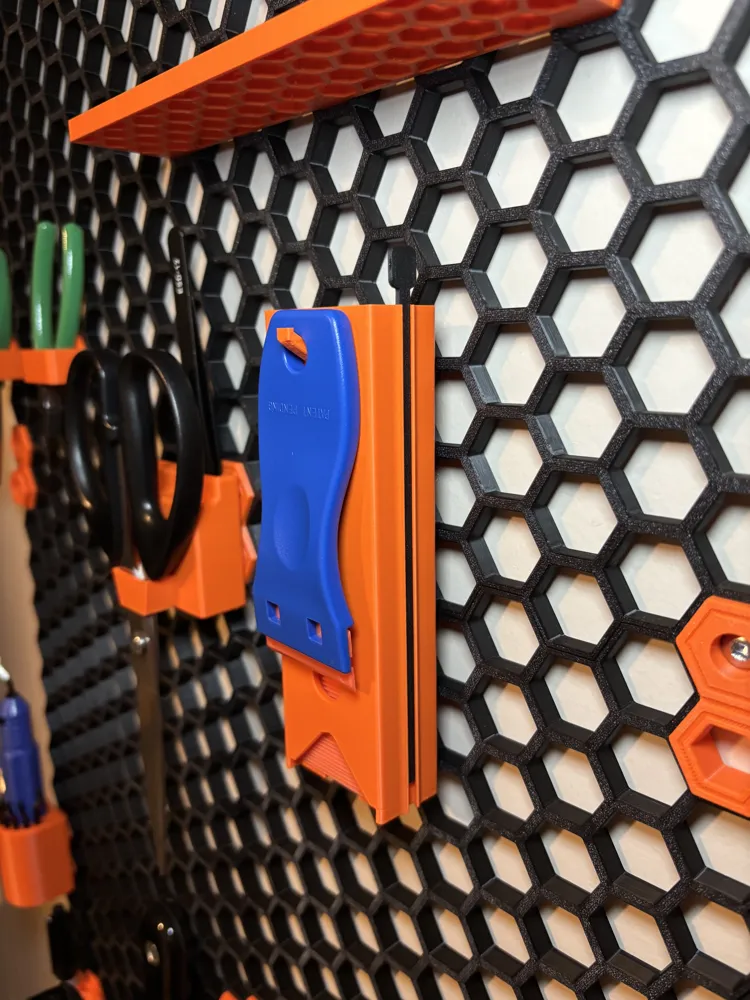 Plastic Razor Blade Scraper Dispenser (HSW) by Triple B 3D MakerWorld ...