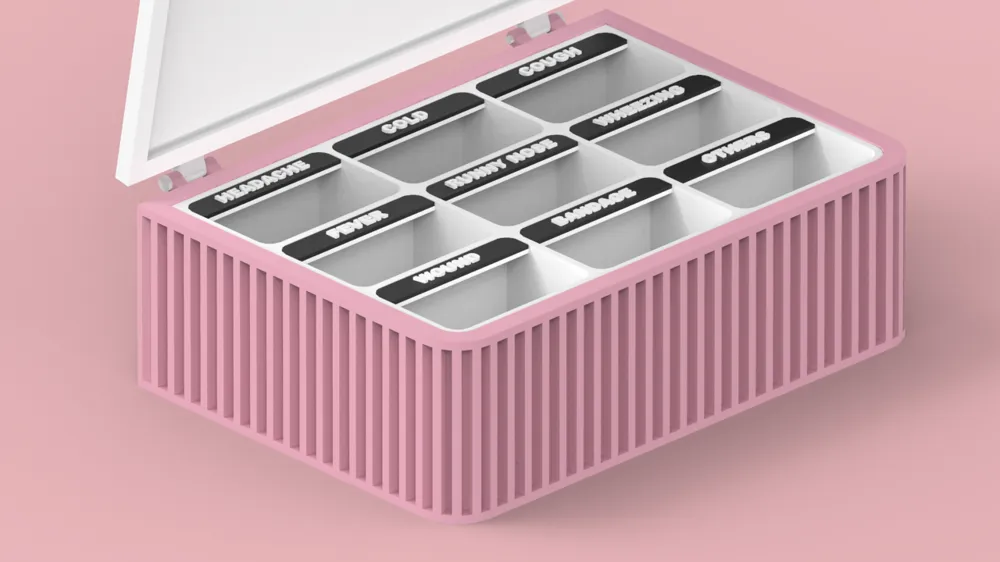 Medical Box - Free 3D Print Model - MakerWorld