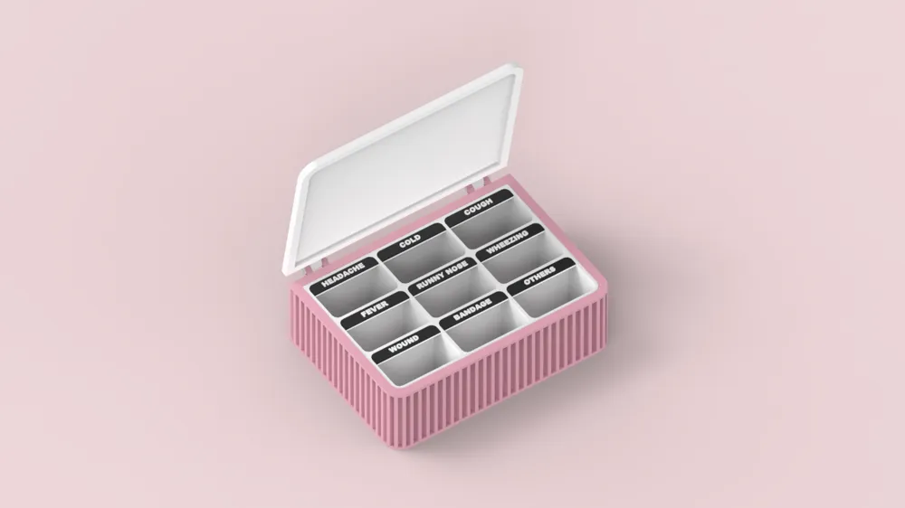 Medical Box - Free 3D Print Model - MakerWorld