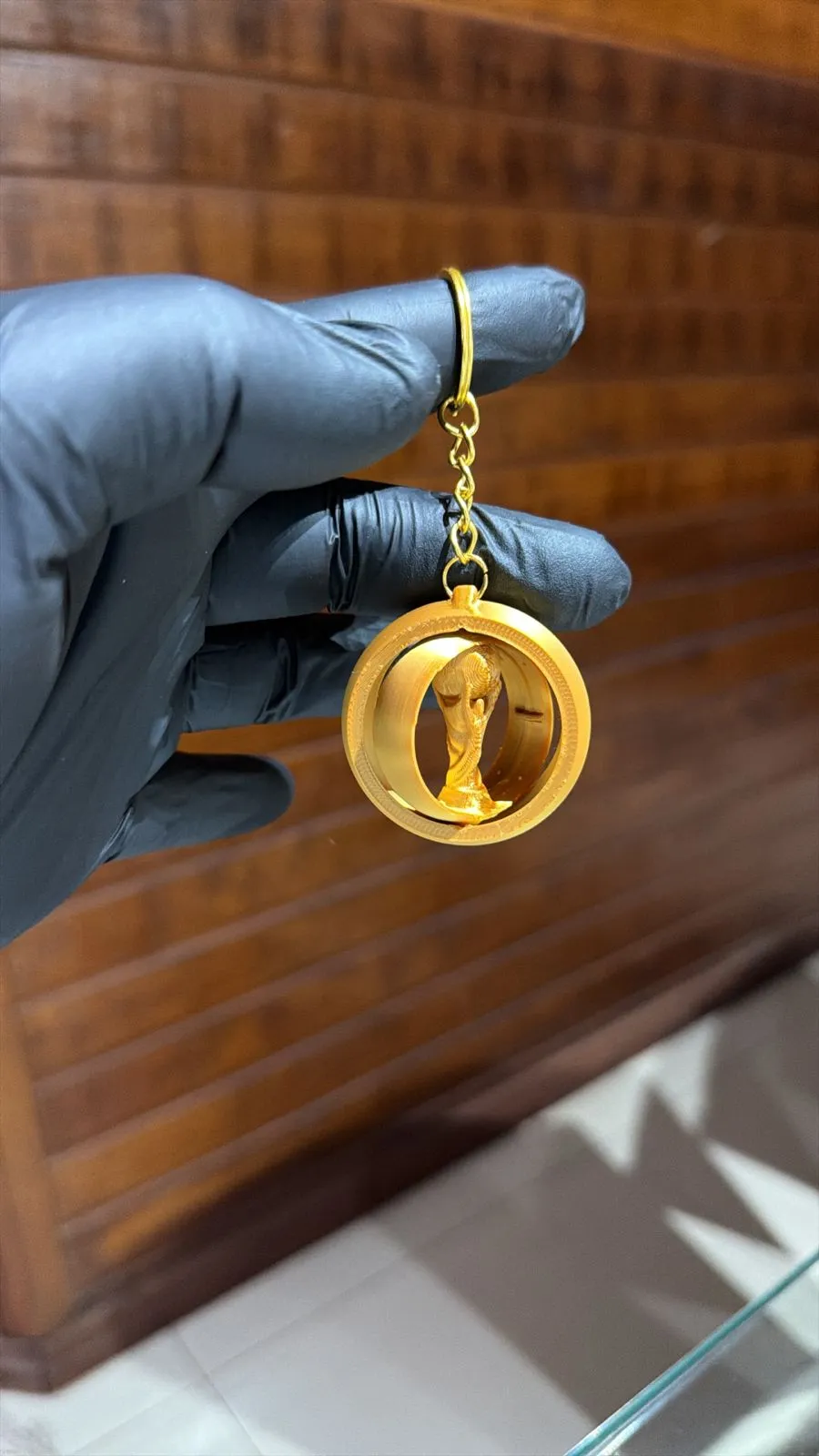 World Cup Trophy Keychain – Exclusive Design - Free 3D Print Model ...