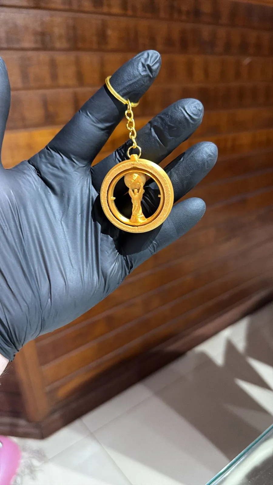 World Cup Trophy Keychain – Exclusive Design - Free 3D Print Model ...