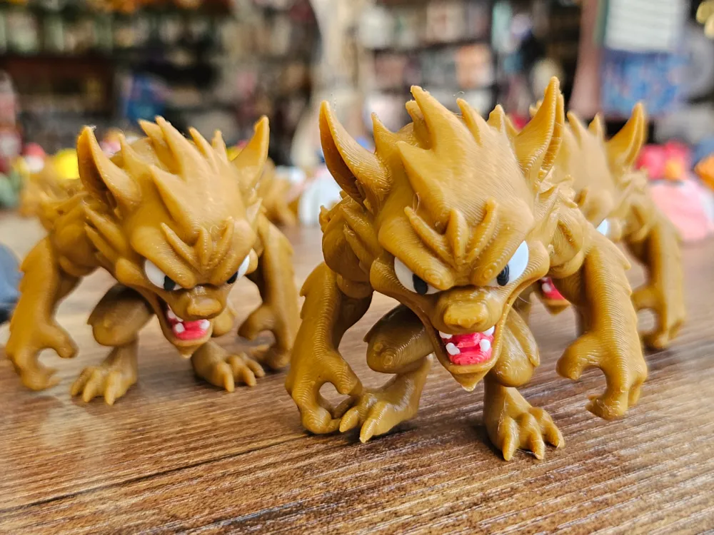 licántropo micro articulado secuaces flexi por MadMonkey3D MakerWorld: Descarga Modelos 3D Gratuitos