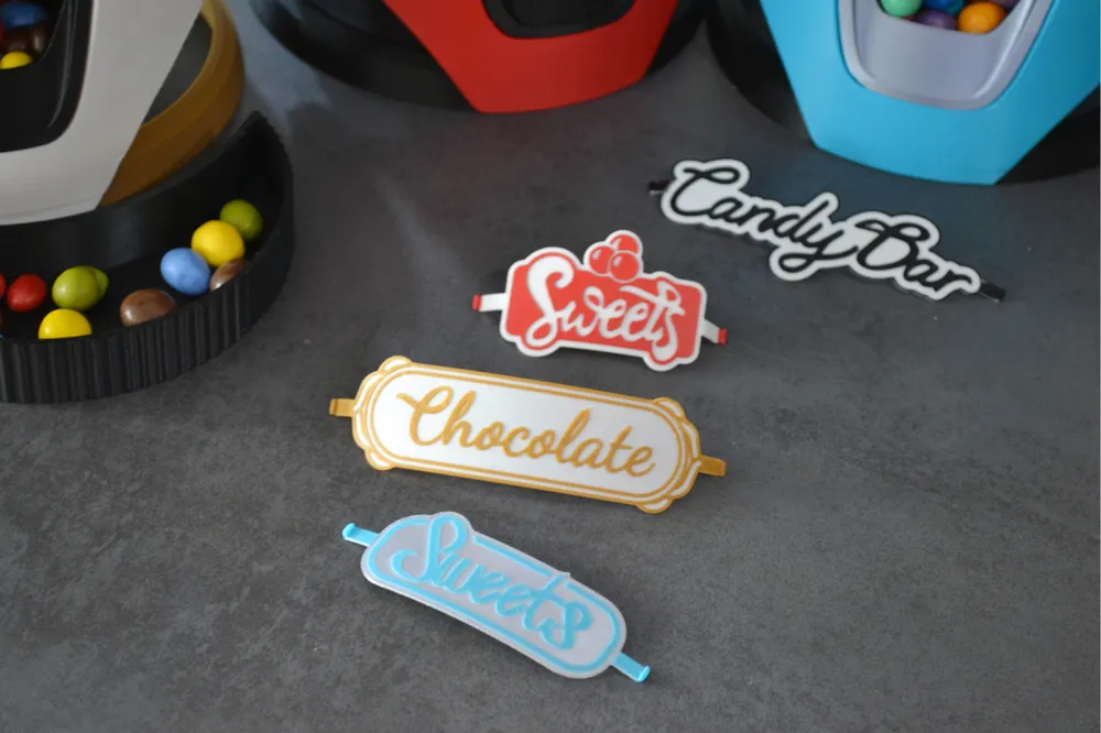 Candy & Chocolate Dispenser Fully 3D Printed - Free 3D Print Model ...