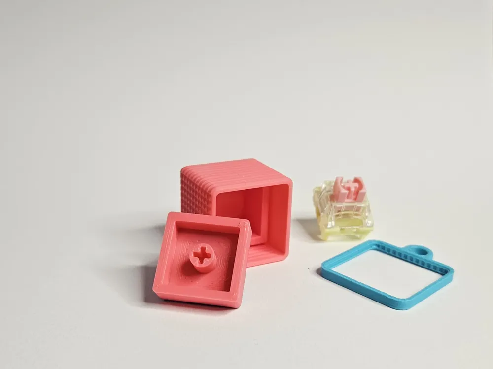 Kawaii Fidget Clicker Cube Stress Toy Calming - Free 3D Print Model ...