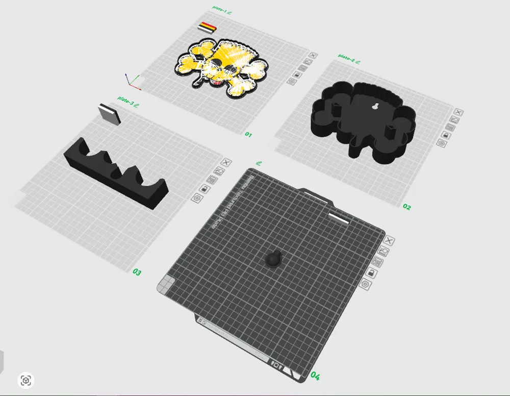 Caixa de luz - Bart Simpson caveira - Modelo gratuito para impressão 3D ...