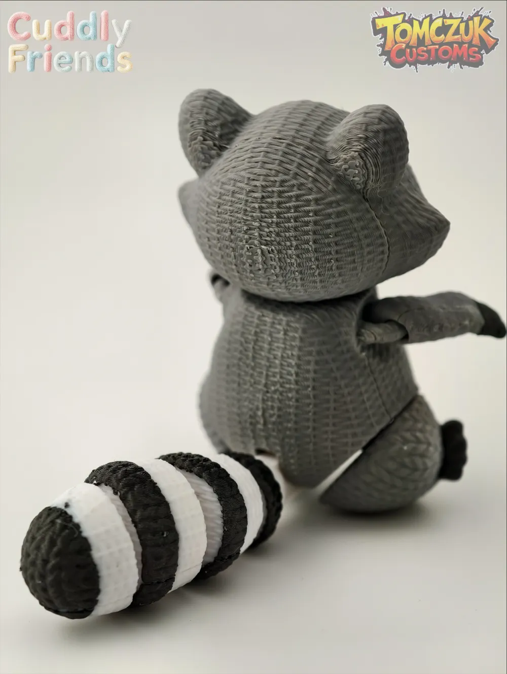 Cuddly Friends – Raccoon - Free 3D Print Model - MakerWorld