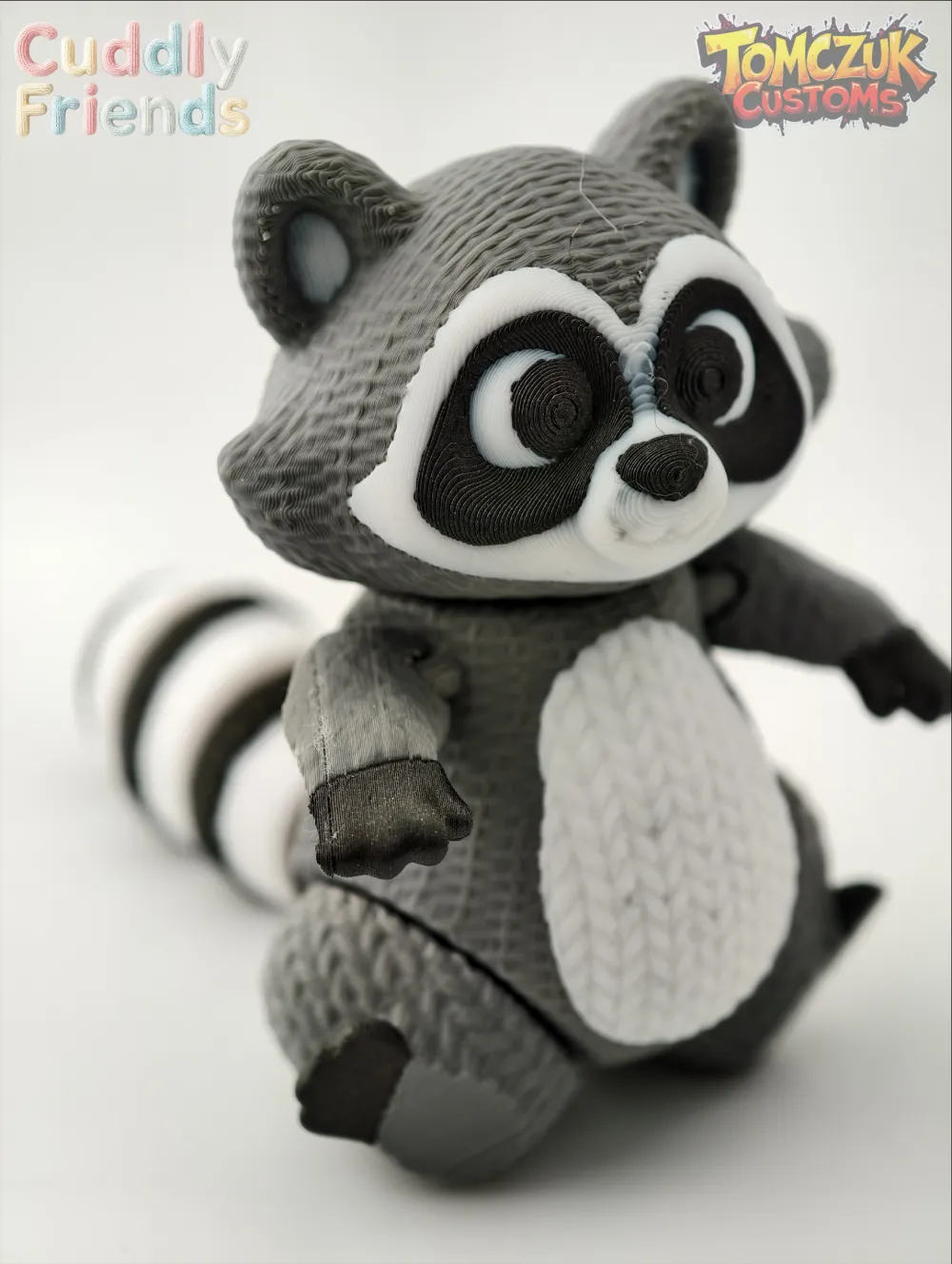 Cuddly Friends – Raccoon by TomczukCustoms MakerWorld: Download Free 3D ...