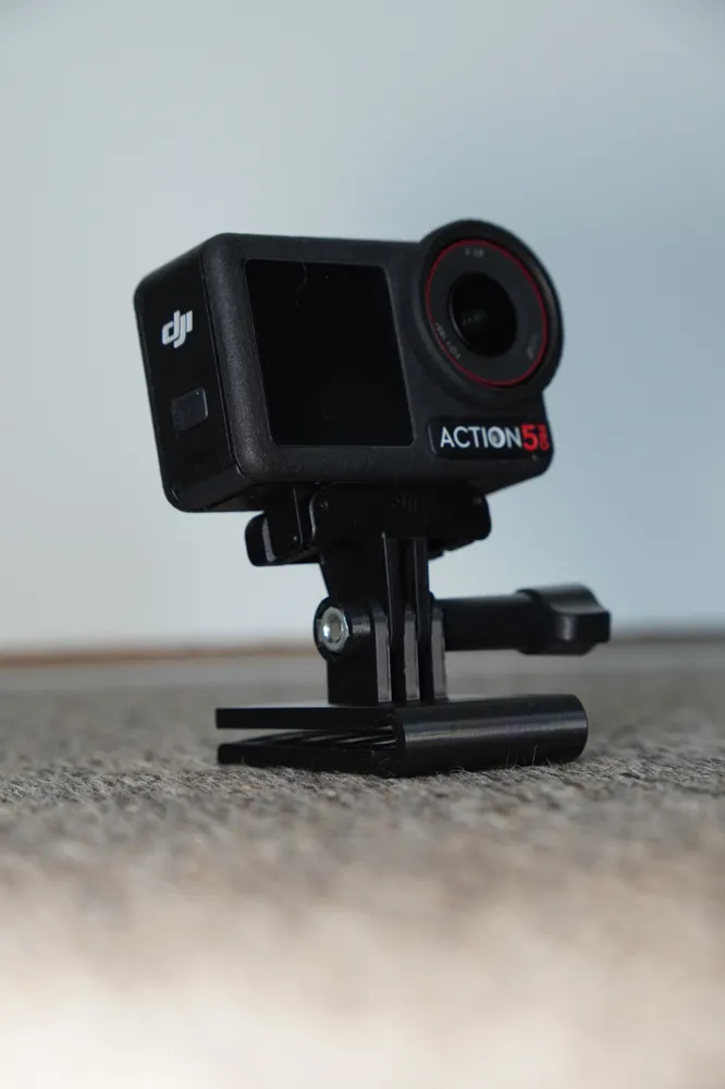 Action camera hat clip - Free 3D Print Model - MakerWorld