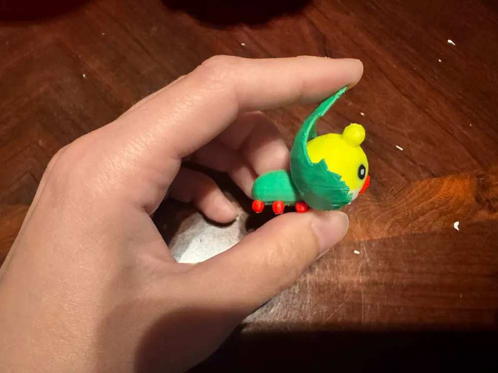 Shiny Sewaddle by Kopp3D MakerWorld: Download Free 3D Models
