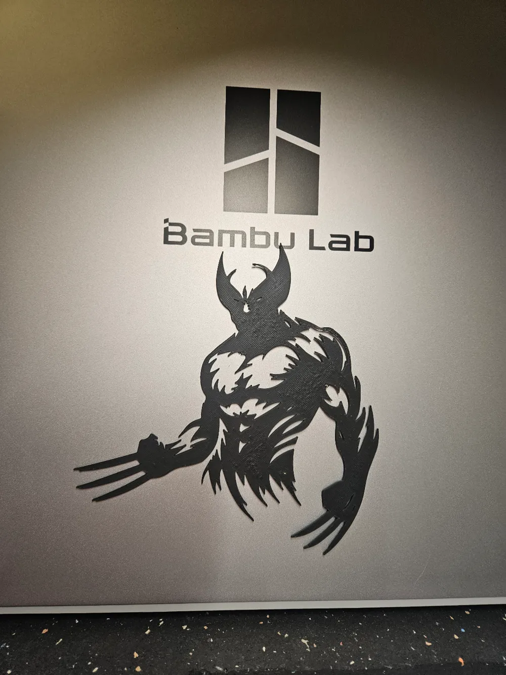 Wolverine v1 - 2d Art- AI Generated - Free 3D Print Model - MakerWorld