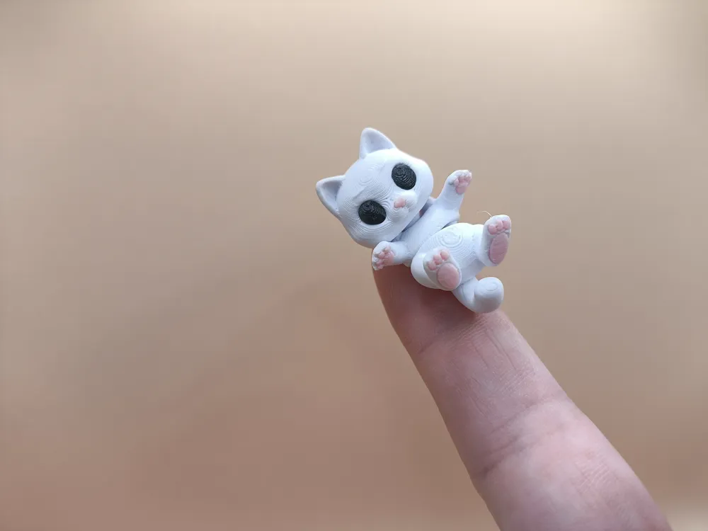 Articulated Mini Kitten - Free 3D Print Model - MakerWorld