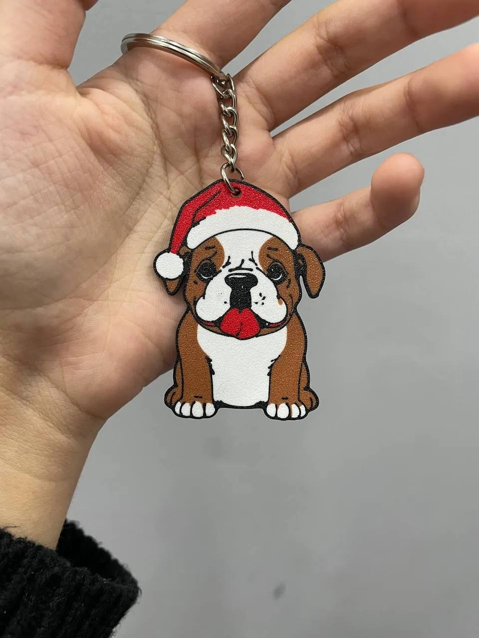 bulldog keychain by kriativu 3D - MakerWorld