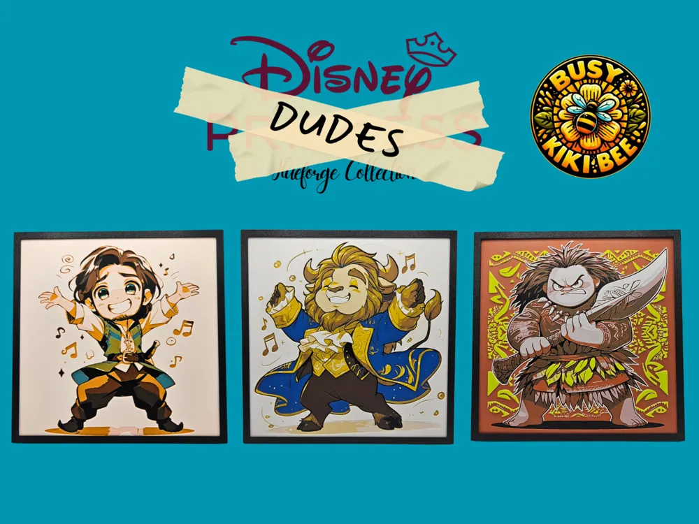 Maui - Chibi Edition by BusyKikiBeeMakerWorld: Download Free 3D Models