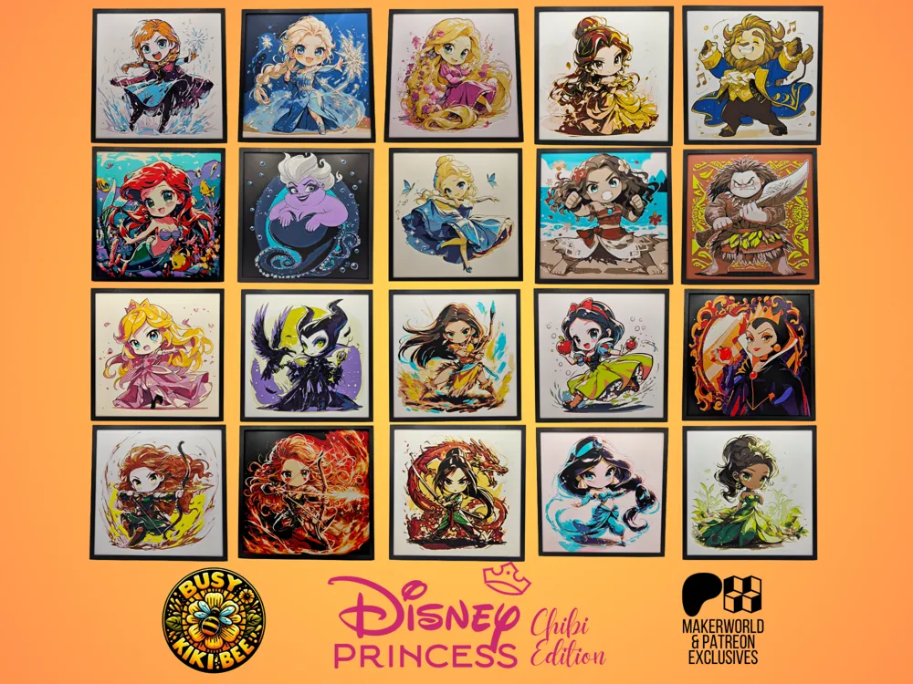 Maui - Chibi Edition by BusyKikiBeeMakerWorld: Download Free 3D Models