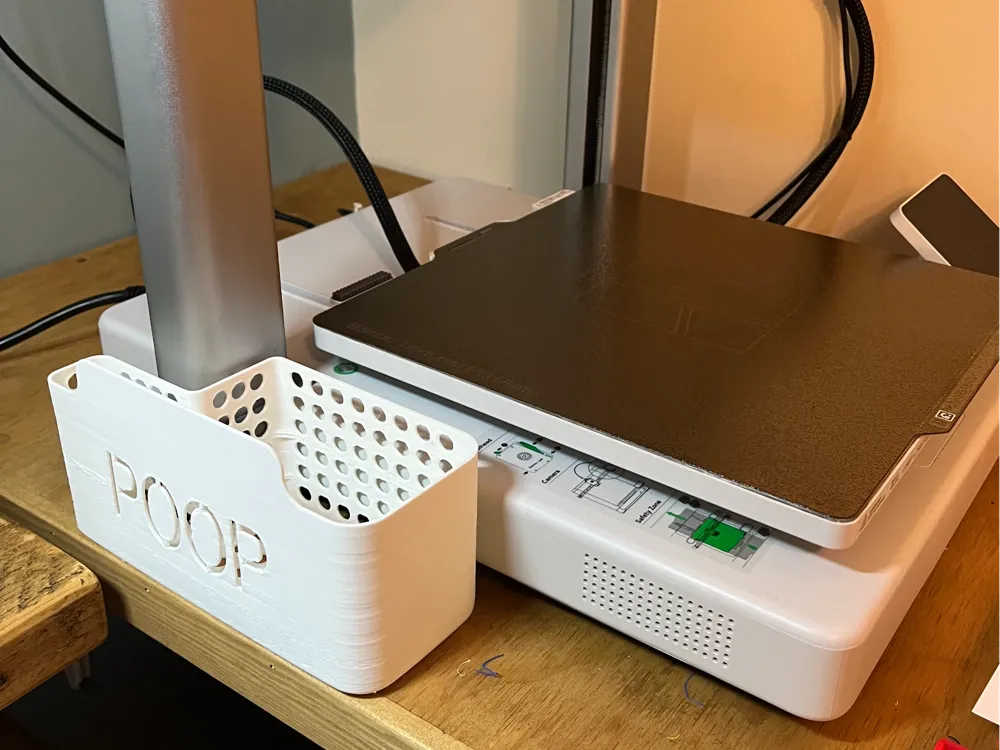 Bambu A1 printer poop bucket slim compact by WWprintsMakerWorld ...