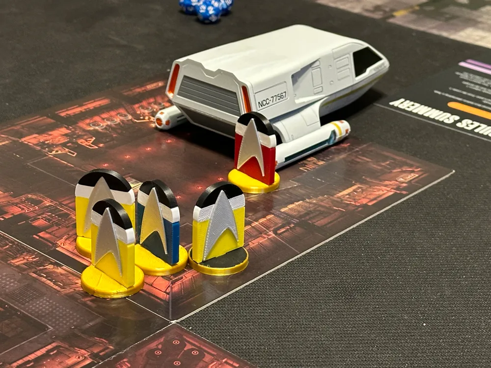 Meeples for Star Trek Adventures, Lower Decks by SpectreGadget ...